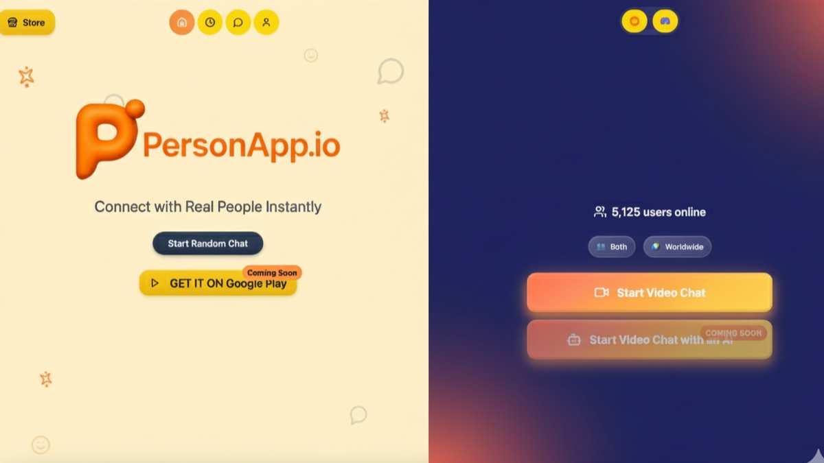 Person App: Free Random Video Chat with Strangers | Omegle Alternative